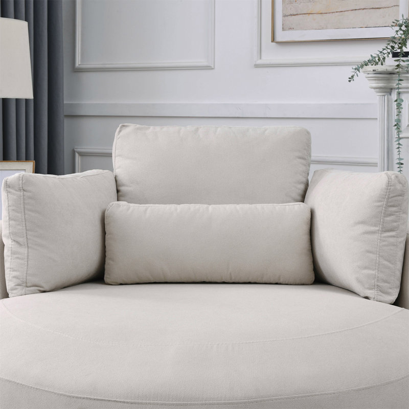 Round barrel couch store